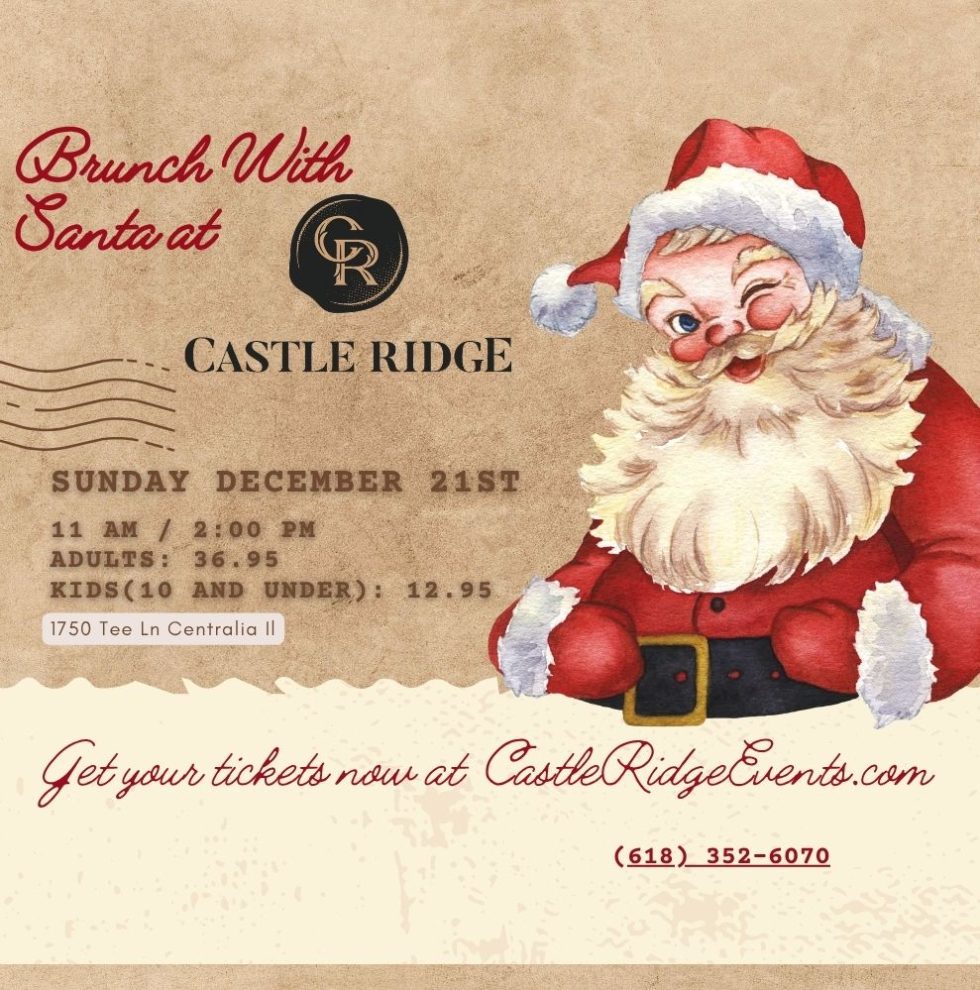 1:30PM Brunch With Santa @ Castle Ridge 2025 | Castle Ridge